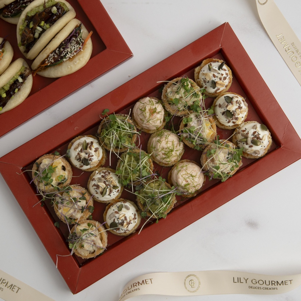 SA- Plateau Tartelettes et Canapés | Lily-gourmet